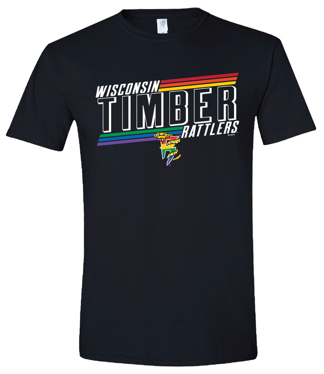 Timber Rattlers 2025 Pride Tee – Wisconsin Timber Rattlers Official Store