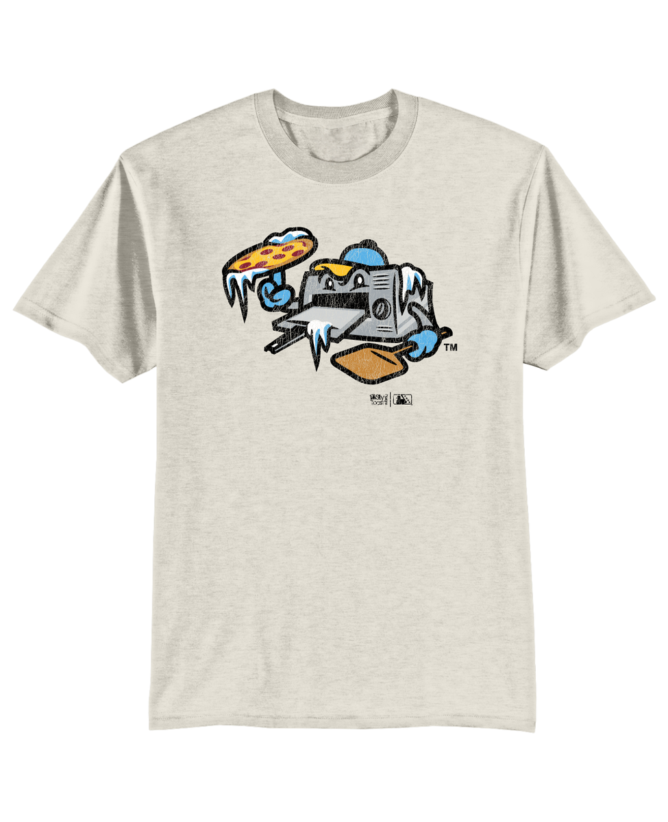 Frozen Pizzas Freedom Wear Distressed Pizza Oven Oatmeal Tee ...