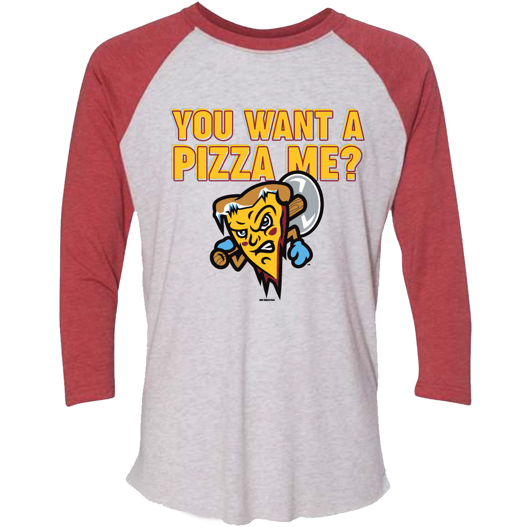 Frozen Pizzas Bimm Ridder 3/4 Sleeve "Want a Pizza Me?" Tee – Wisconsin ...