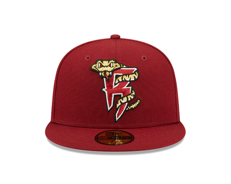 Timber Rattlers New Era Home 5950 Fitted Hat – Wisconsin Timber ...
