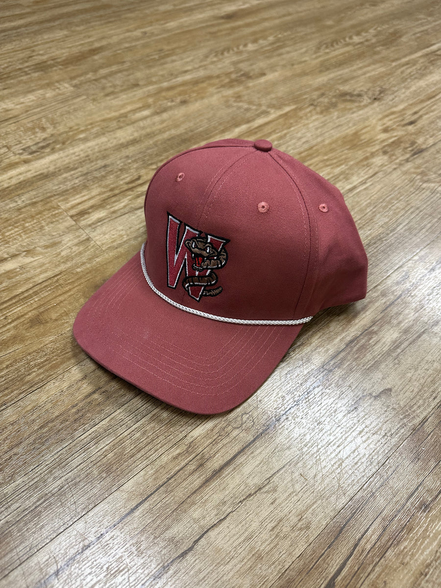 Lake Red Adjustable Cord Hat – Wisconsin Timber Rattlers Official Store