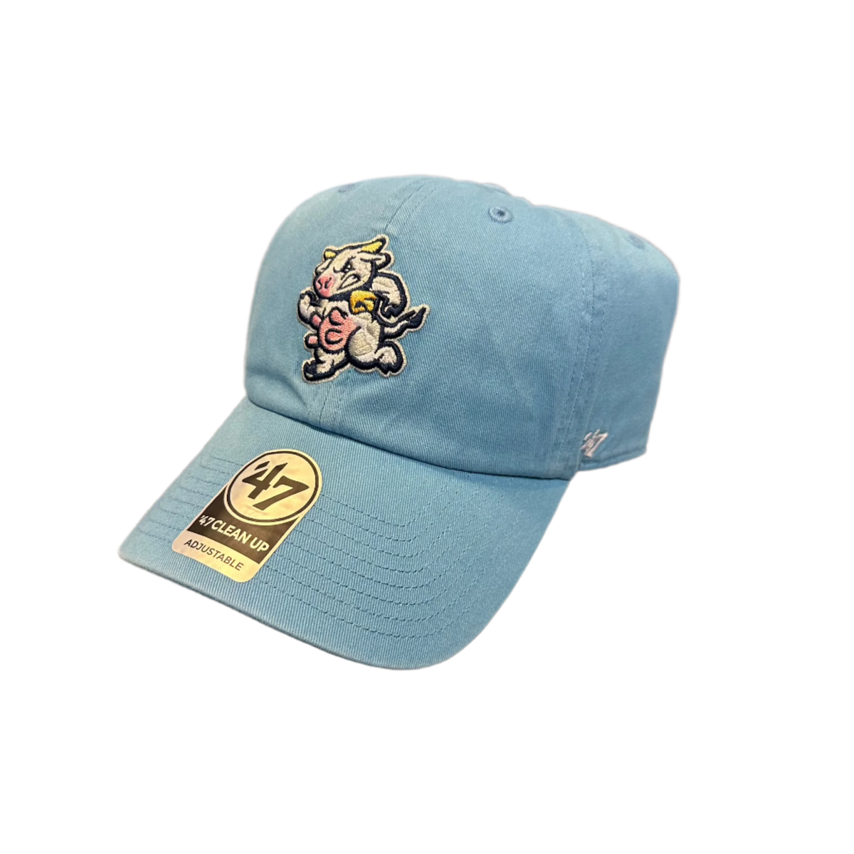 Udder Tuggers ‘47 Brand Columbia Blue Clean Up Adjustable Hat ...