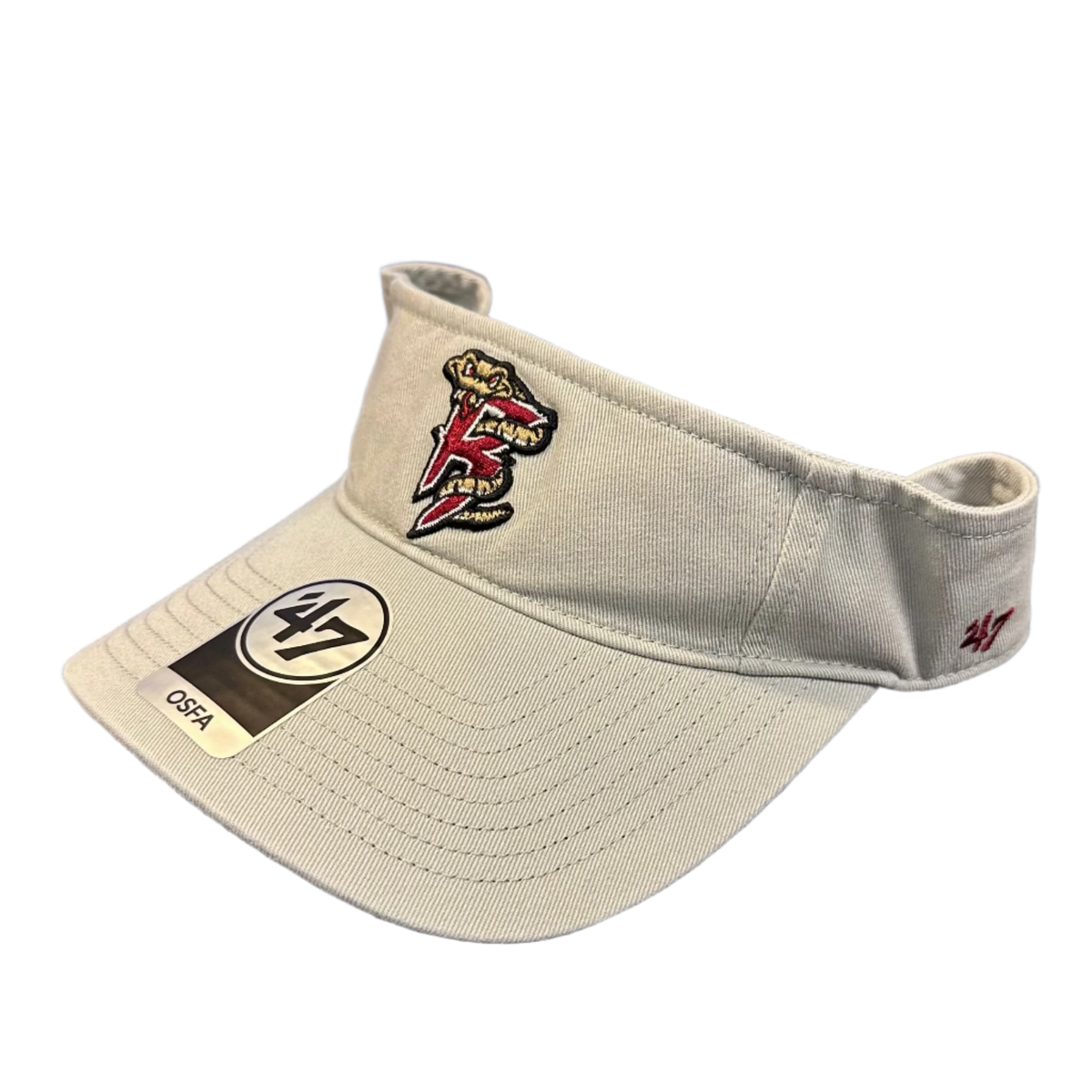 Timber Rattlers '47 Brand Light Grey Visor – Wisconsin Timber Rattlers ...