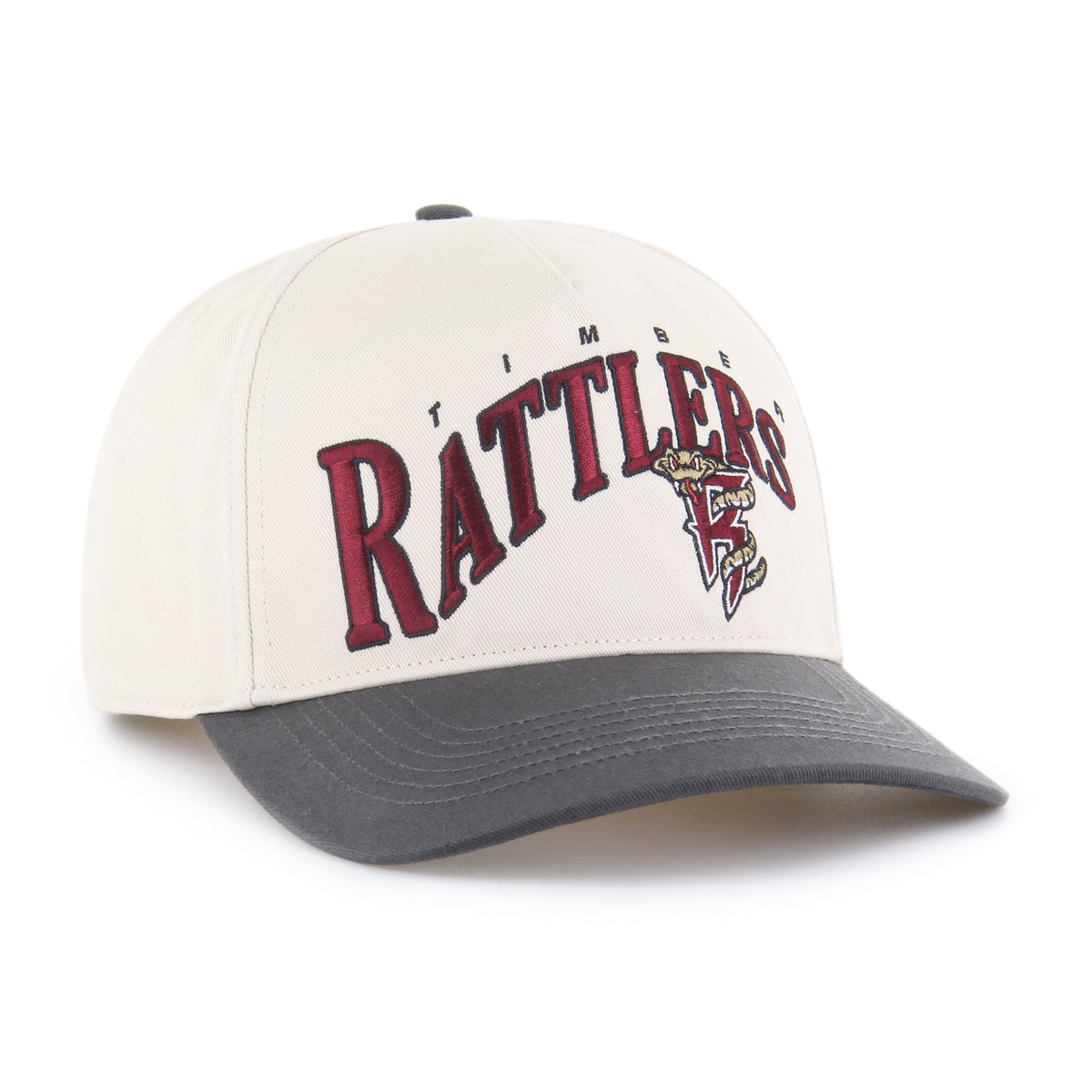 Timber Rattlers ‘47 Brand Cream Hitch Adjustable Hat – Wisconsin Timber ...