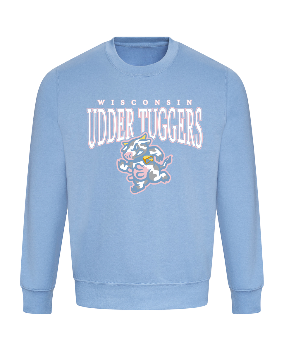 Wisconsin Udder Tuggers Cotton Candy Crewneck – Wisconsin Timber ...